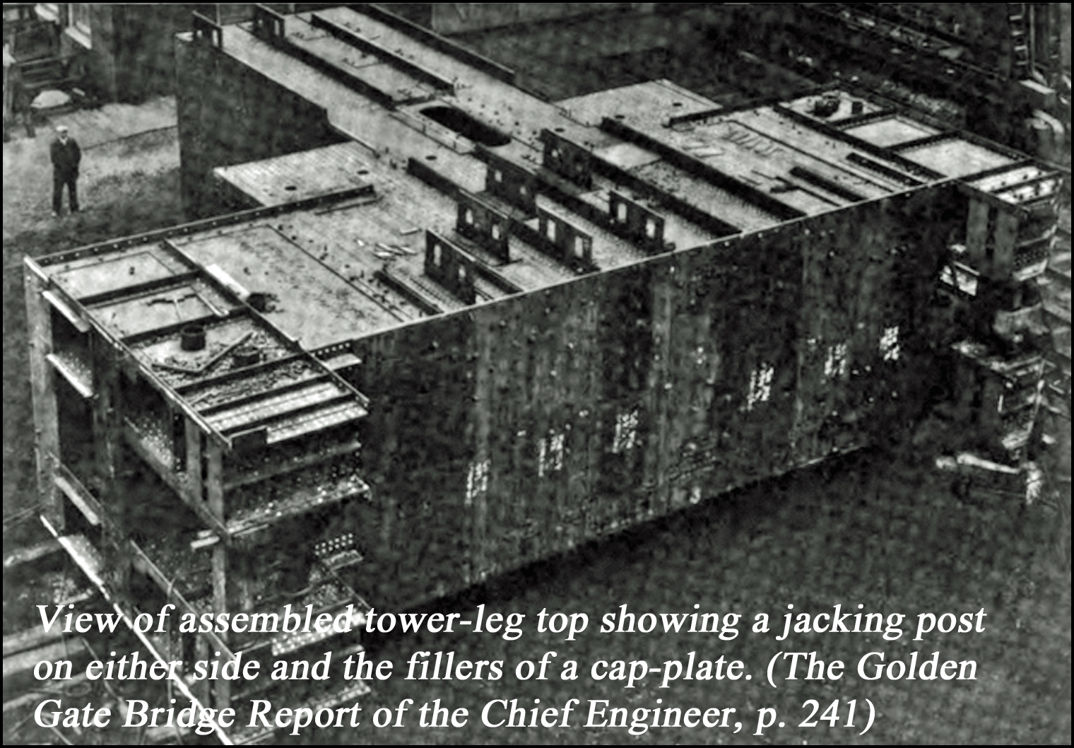 Golden Gate Bridge: missing rivets - Historic Bridge Restoration