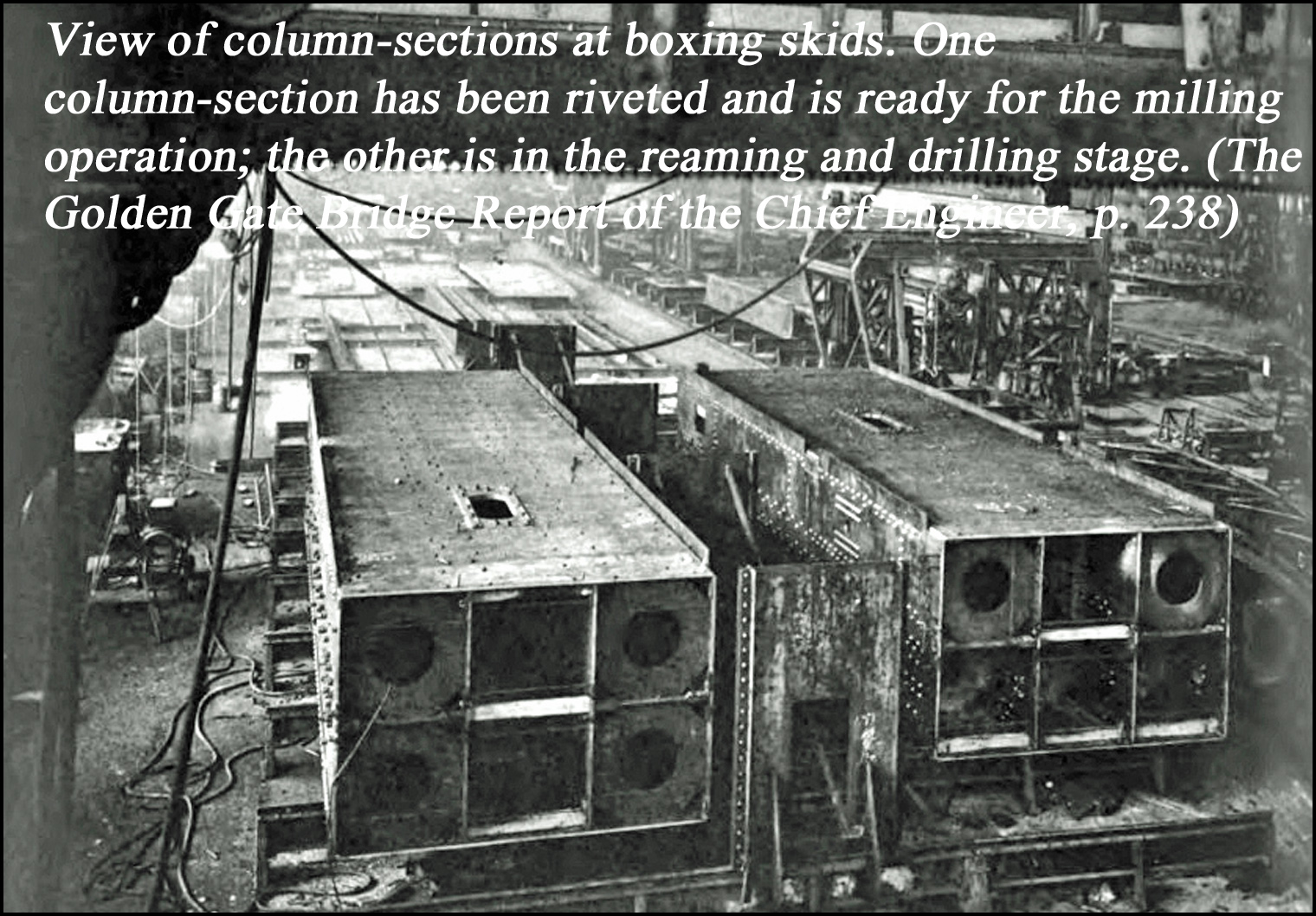 Golden Gate Bridge: missing rivets - Historic Bridge Restoration