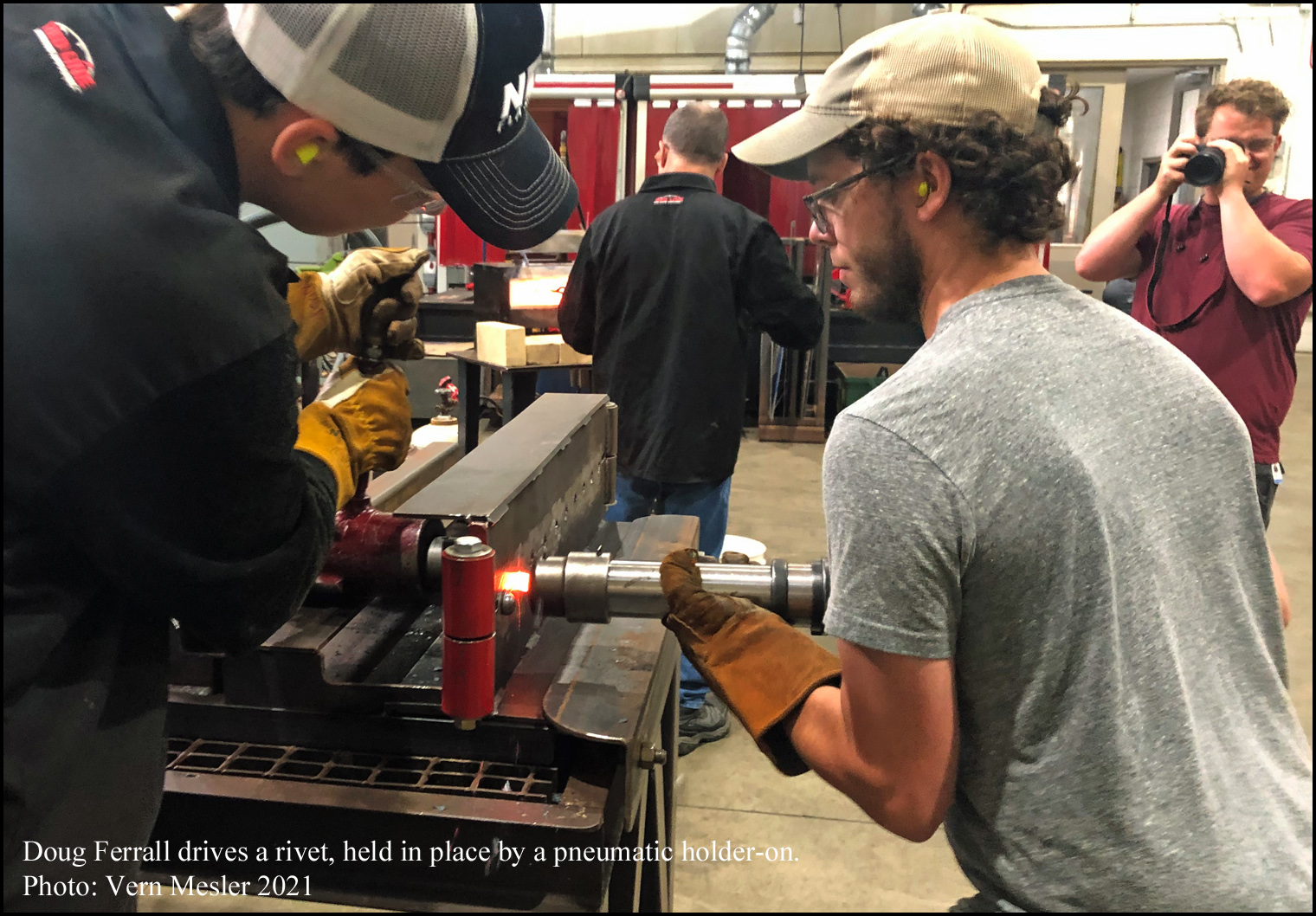 Calhoun County Rivet Demonstration - Historic Bridge Restoration
