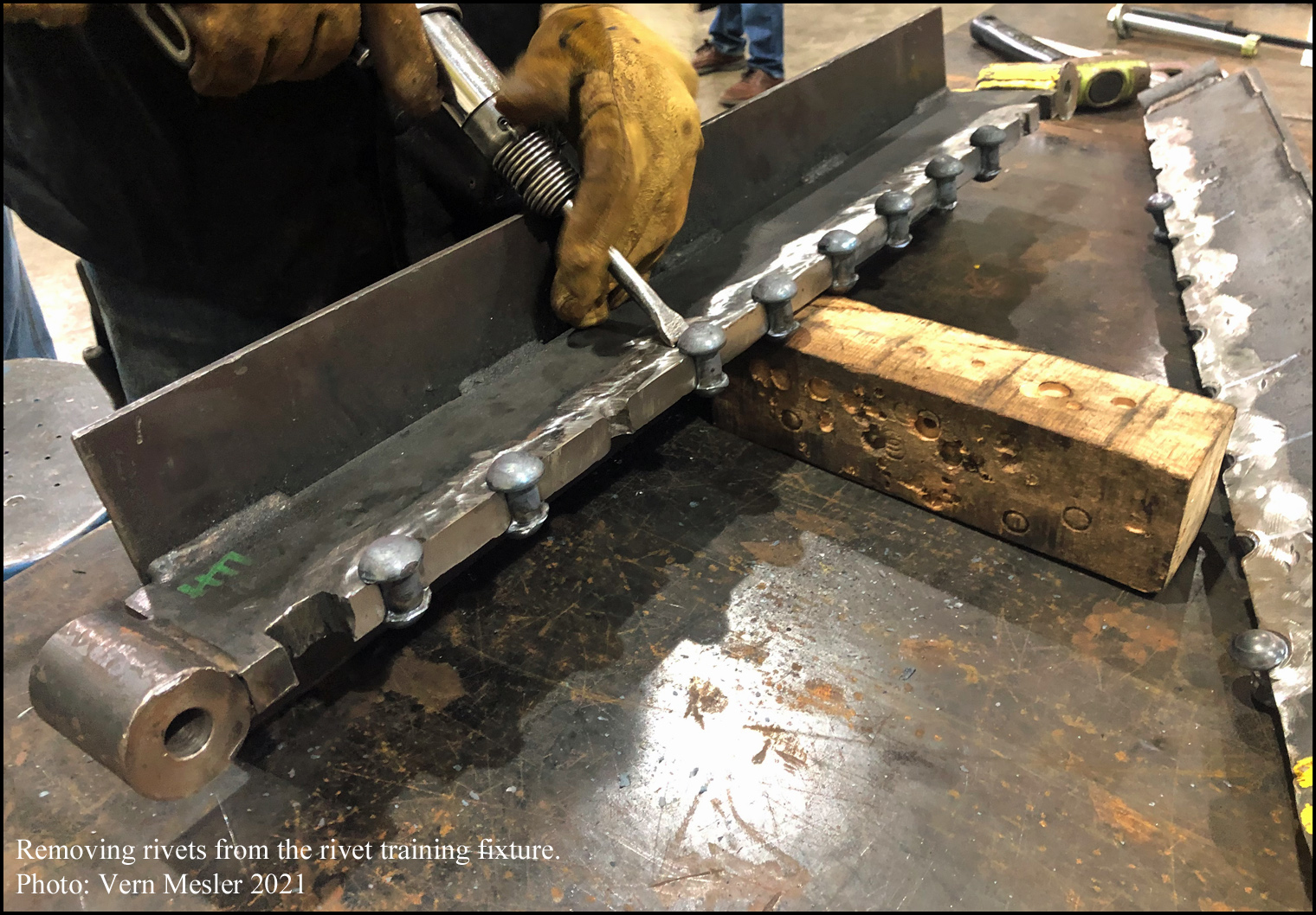 Calhoun County Rivet Demonstration - Historic Bridge Restoration