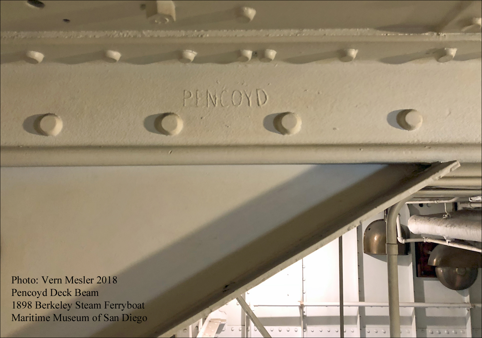 Berkeley Steam Ferryboat - Historic Bridge Restoration