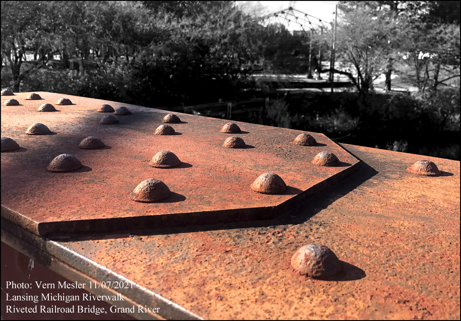 Riveted Railroad Bridge - Historic Bridge Restoration
