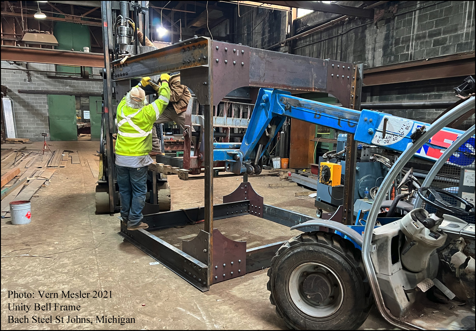 Fabrication and Riveting - Historic Bridge Restoration