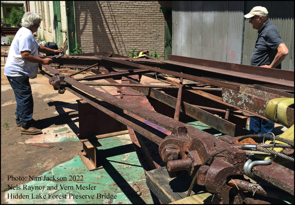 Hidden Lake Forest Preserve Bridge, Bach Steel - Historic Bridge ...