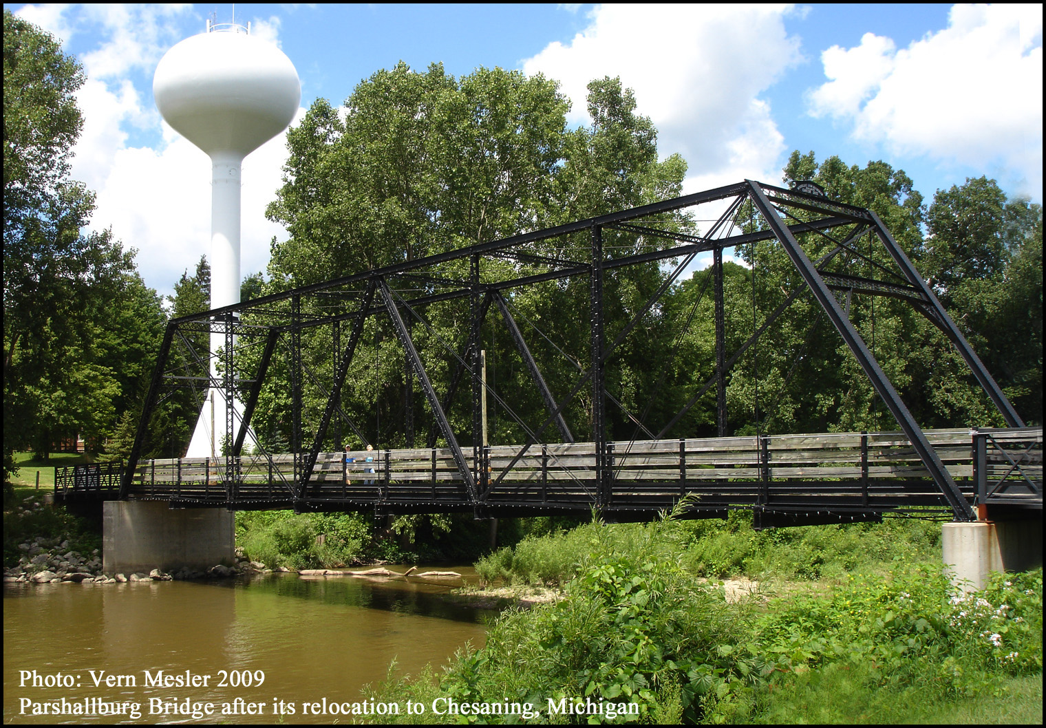 Polished and Etched Wrought Iron - Historic Bridge Restoration