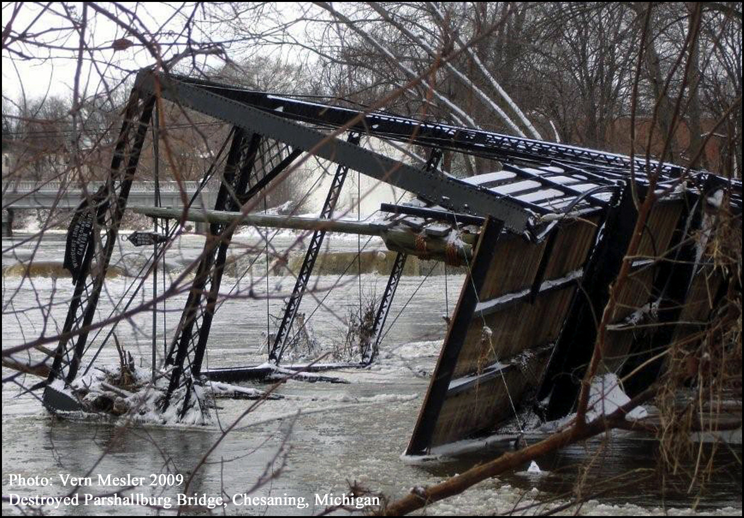 Polished and Etched Wrought Iron - Historic Bridge Restoration