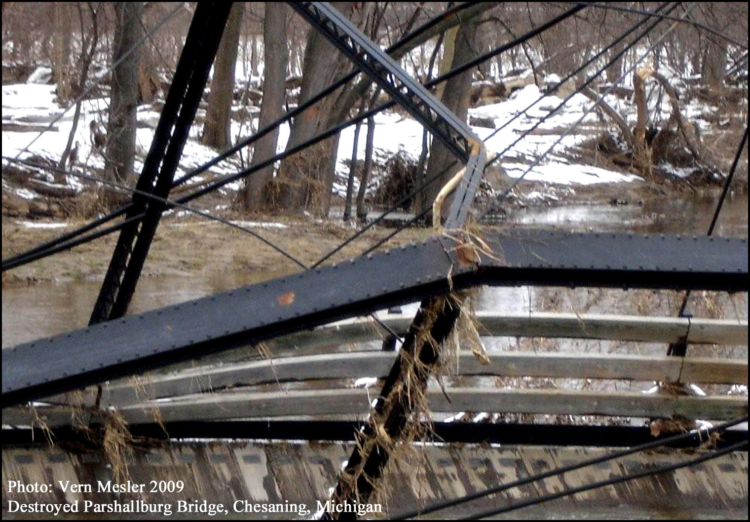 Polished and Etched Wrought Iron - Historic Bridge Restoration